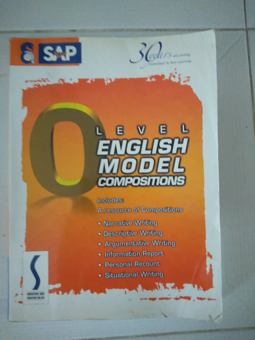O level English Model Composition, Hobbies & Toys, Books & Magazines ...