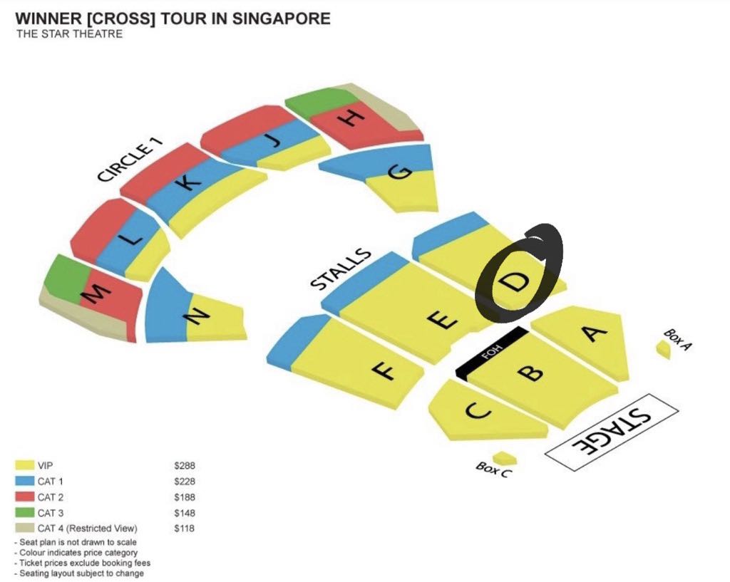 Winner Cross Tour SG, Hobbies & Toys, Memorabilia & Collectibles, K ...