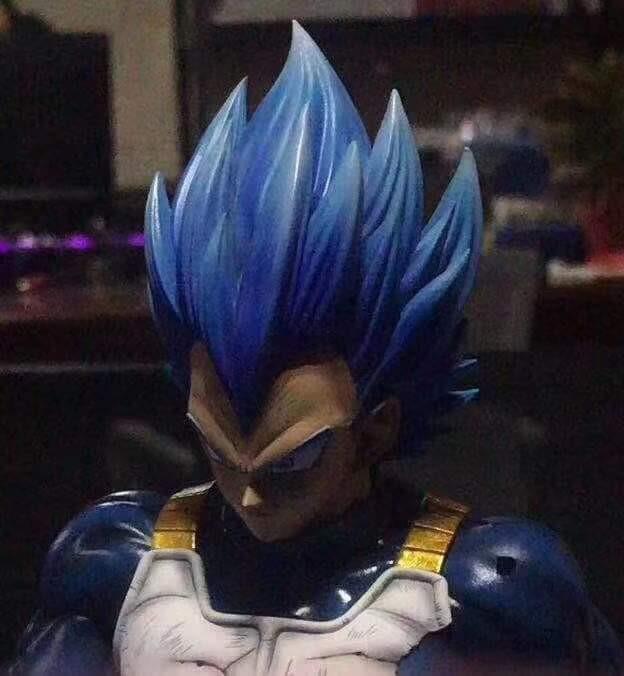 [PO] TEMPLE STUDIO Dragon Ball Super Statue Vegeta Blue, Hobbies & Toys ...