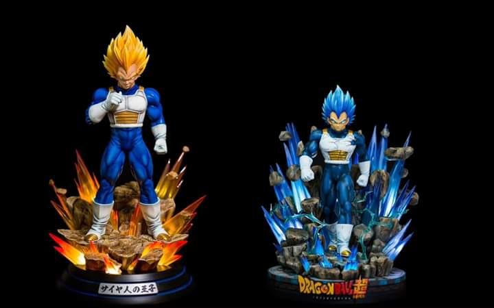[PO] TEMPLE STUDIO Dragon Ball Super Statue Vegeta Blue, Hobbies & Toys ...