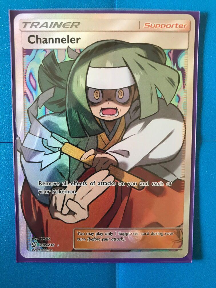 Pokémon card - Channeler (Full Art), Hobbies & Toys, Toys & Games on ...