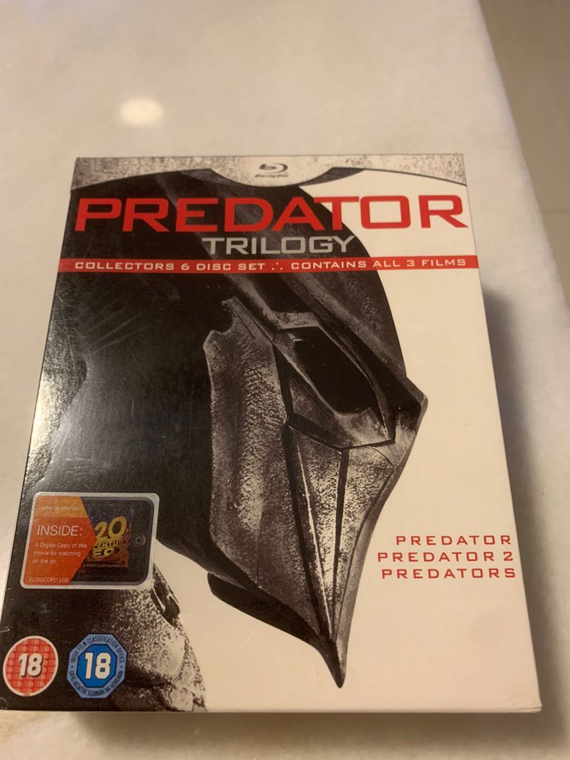 Predator Trilogy Blu Ray Collection, Hobbies & Toys, Music & Media, CDs ...