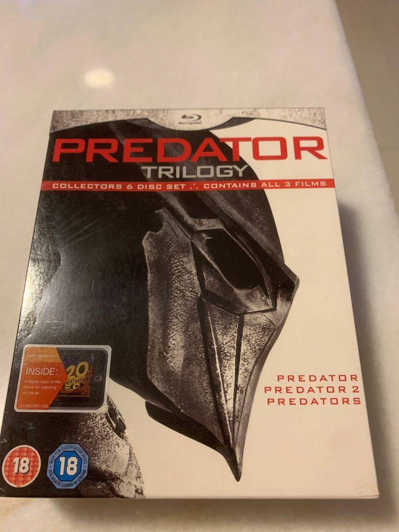 Predator Trilogy Blu Ray Collection, Hobbies & Toys, Music & Media, CDs ...