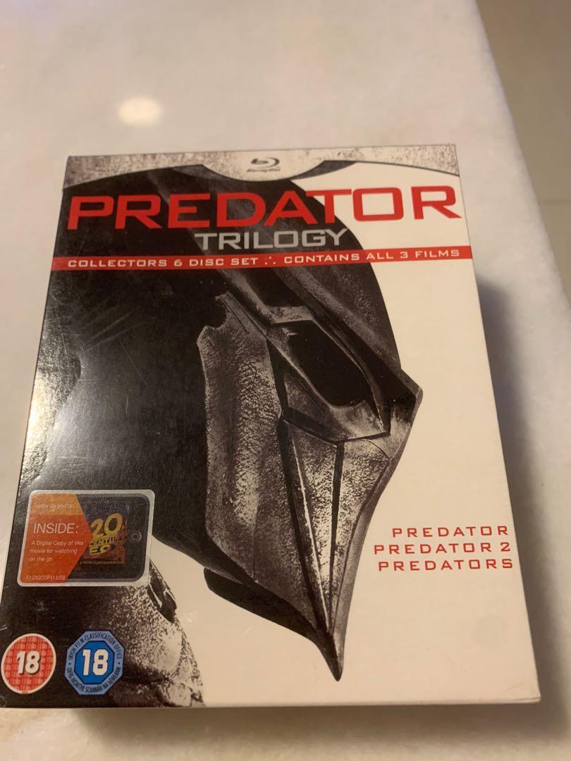 Predator Trilogy Blu Ray Collection, Hobbies & Toys, Music & Media, CDs ...