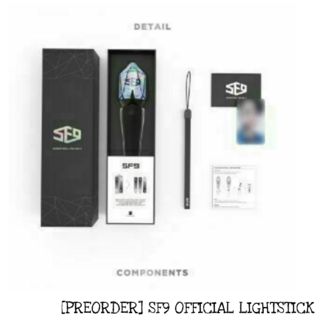 [PREORDER] SF9 OFFICIAL LIGHTSTICK, Hobbies & Toys, Collectibles ...