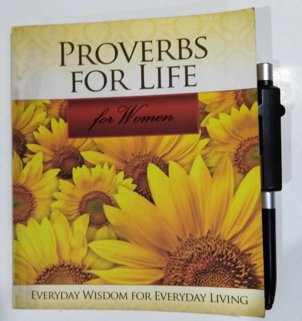 PROVERBS FOR LIFE, Hobbies & Toys, Books & Magazines, Travel & Holiday ...