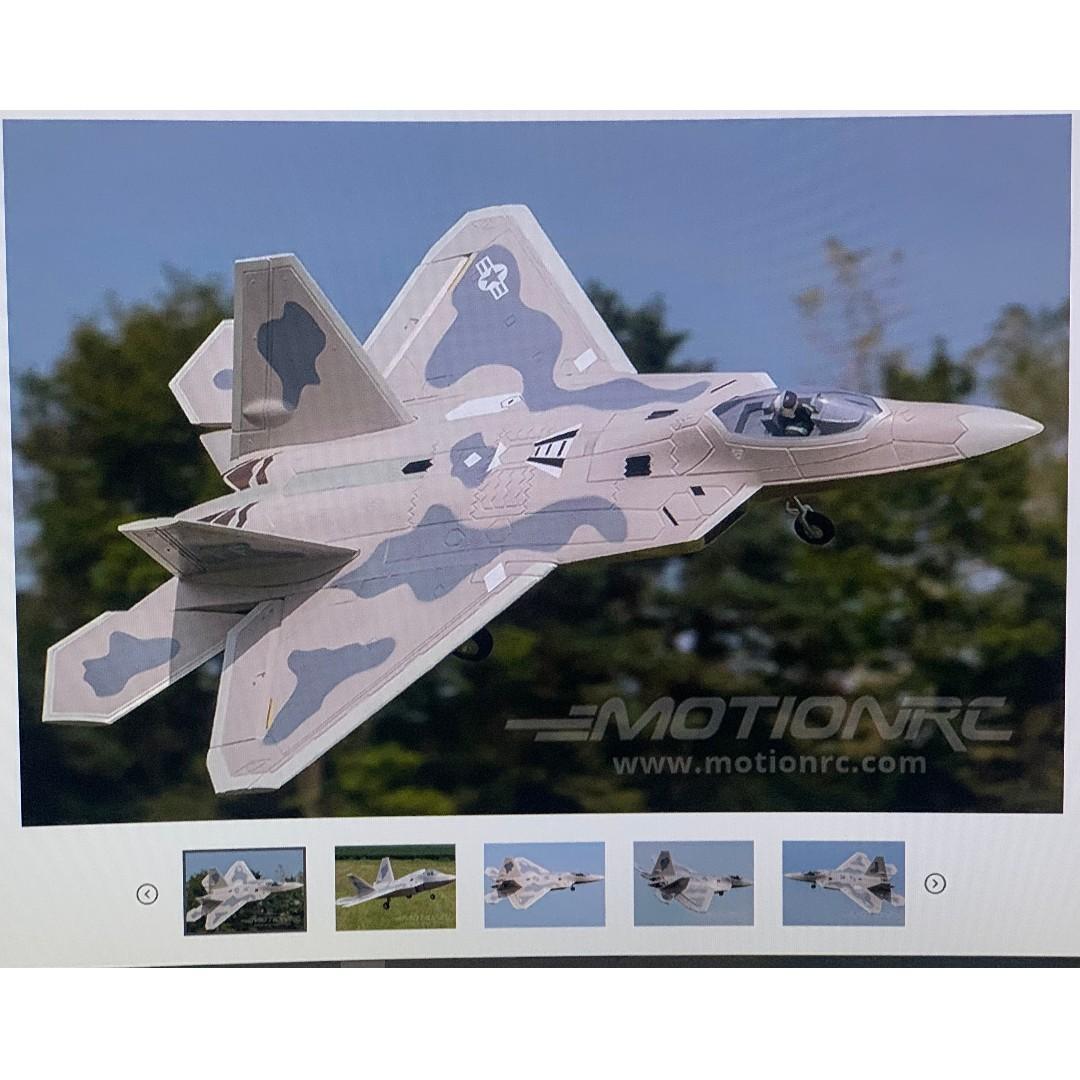 RC plane : Freewing F-22 Raptor high performance, Hobbies & Toys, Toys ...