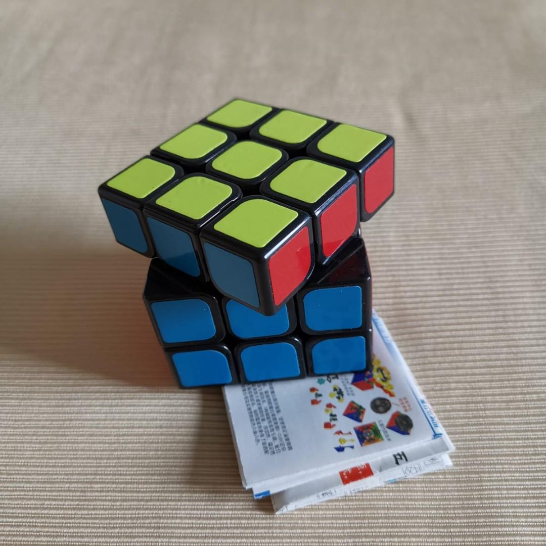 Rubik's Cube - 3x3 Speed Cube (Black), Hobbies & Toys, Toys & Games on ...