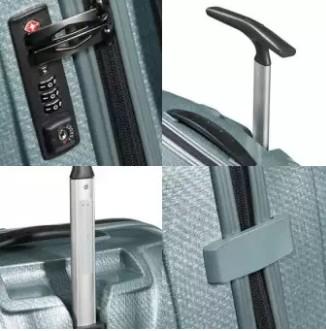 Samsonite (Light blue) 20inch, Hobbies & Toys, Travel, Luggage on Carousell