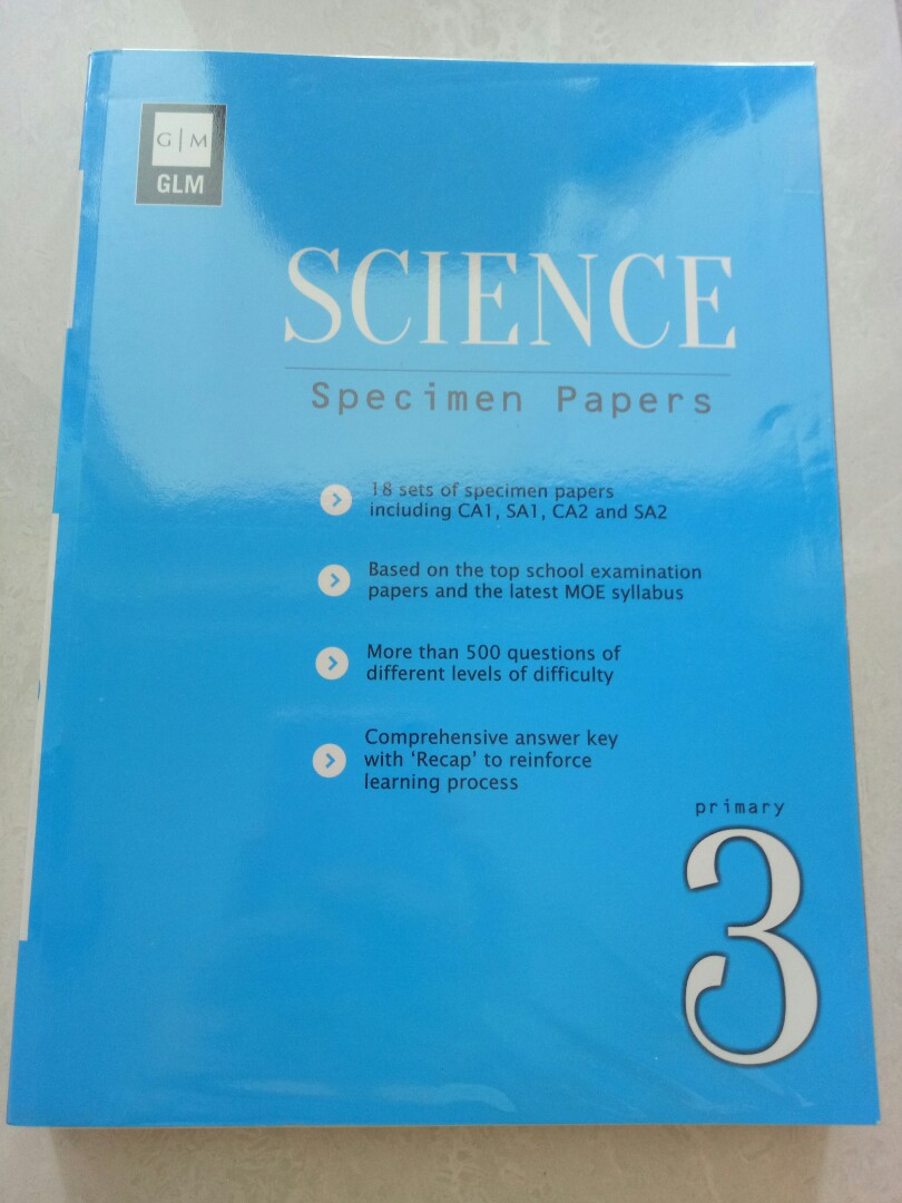 Glm Science specimen papers P3, Hobbies & Toys, Books & Magazines ...
