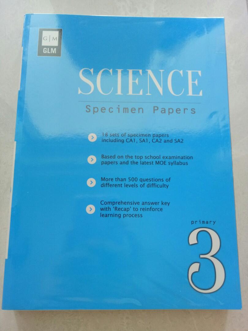 Glm Science specimen papers P3, Hobbies & Toys, Books & Magazines ...