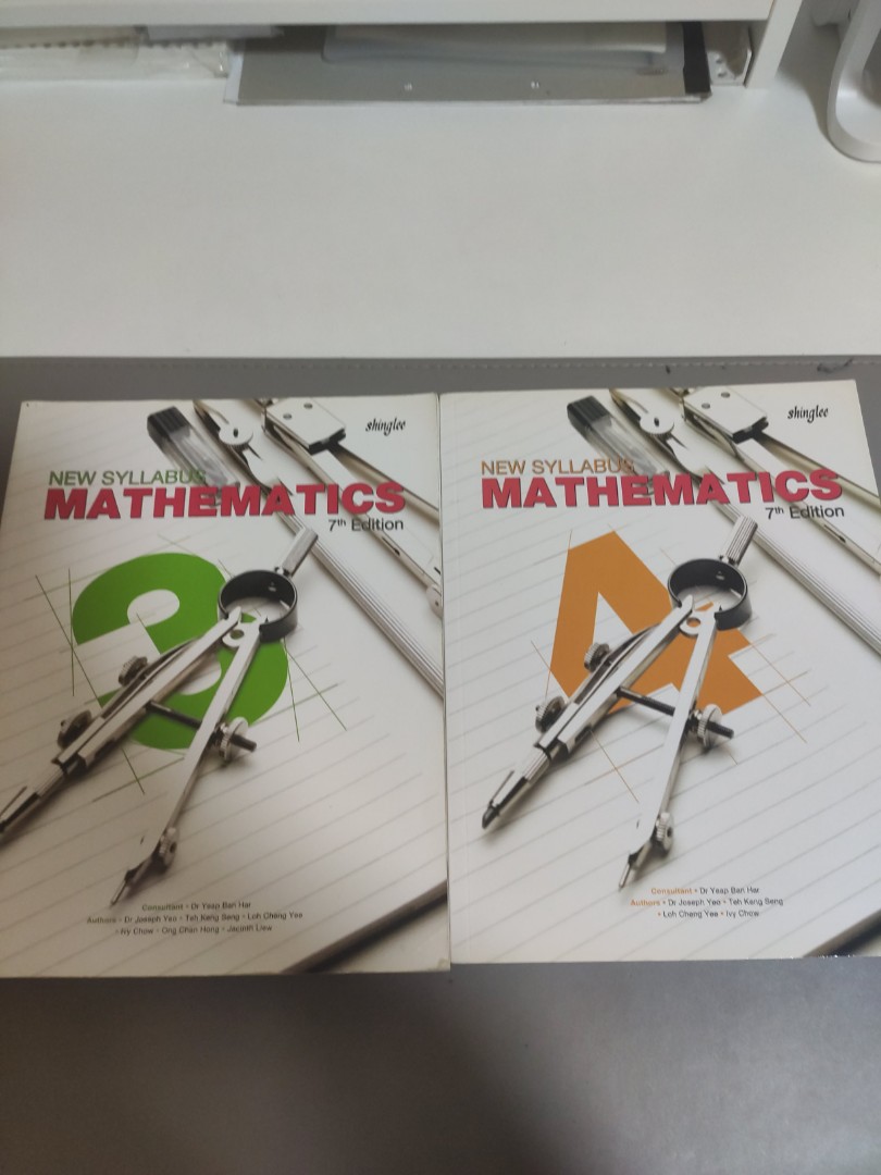 Sec 3 and 4 Math textbook shinglee, Hobbies & Toys, Books & Magazines ...