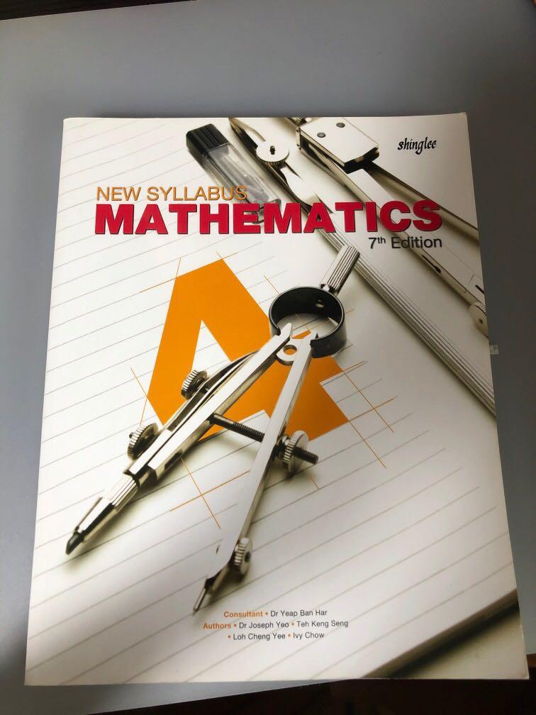 Sec 4 Math Textbook, Hobbies & Toys, Books & Magazines, Textbooks on ...