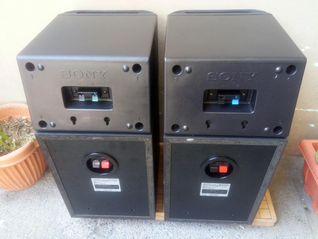 Sony dual enclosure 3 way bookshelf speaker, Audio, Soundbars, Speakers ...