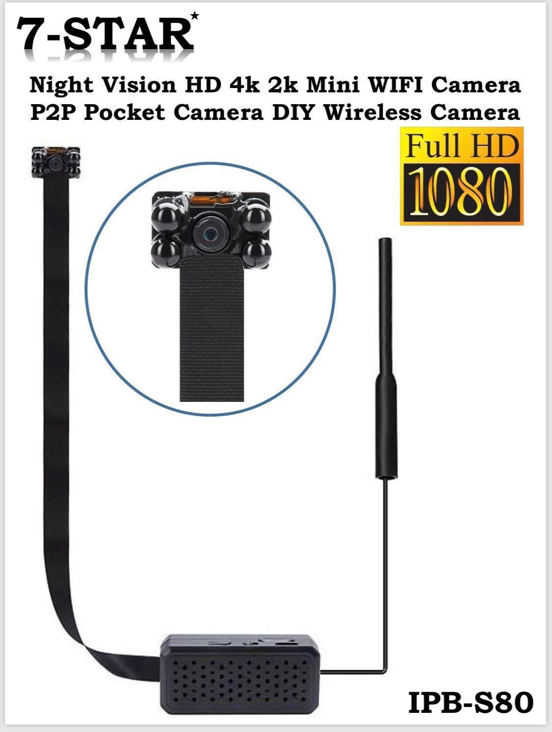 Spy Camera Series - (Pinhole Wireless IP Camera, CUBE Type, Digital ...