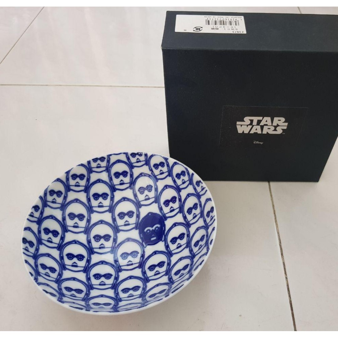 Star Wars Collectibles , Maebata Star Wars Ramen Bowl & Tea Cup (Made ...