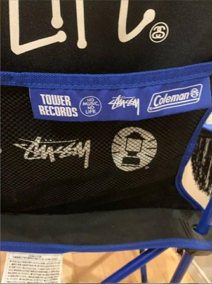 Stussy x Coleman x Tower Records Director's Chair, Babies & Kids, Baby ...