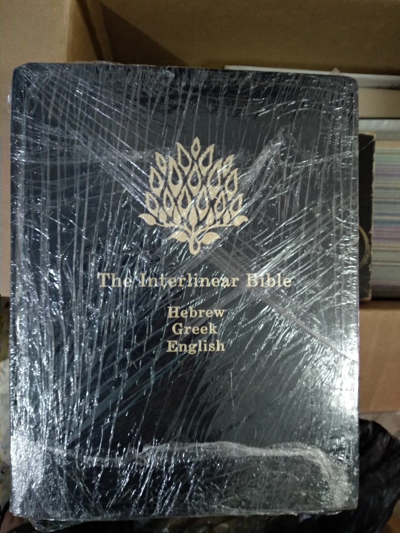 The Interliner Bible -Hebrew / Greek / English, Hobbies & Toys, Books ...