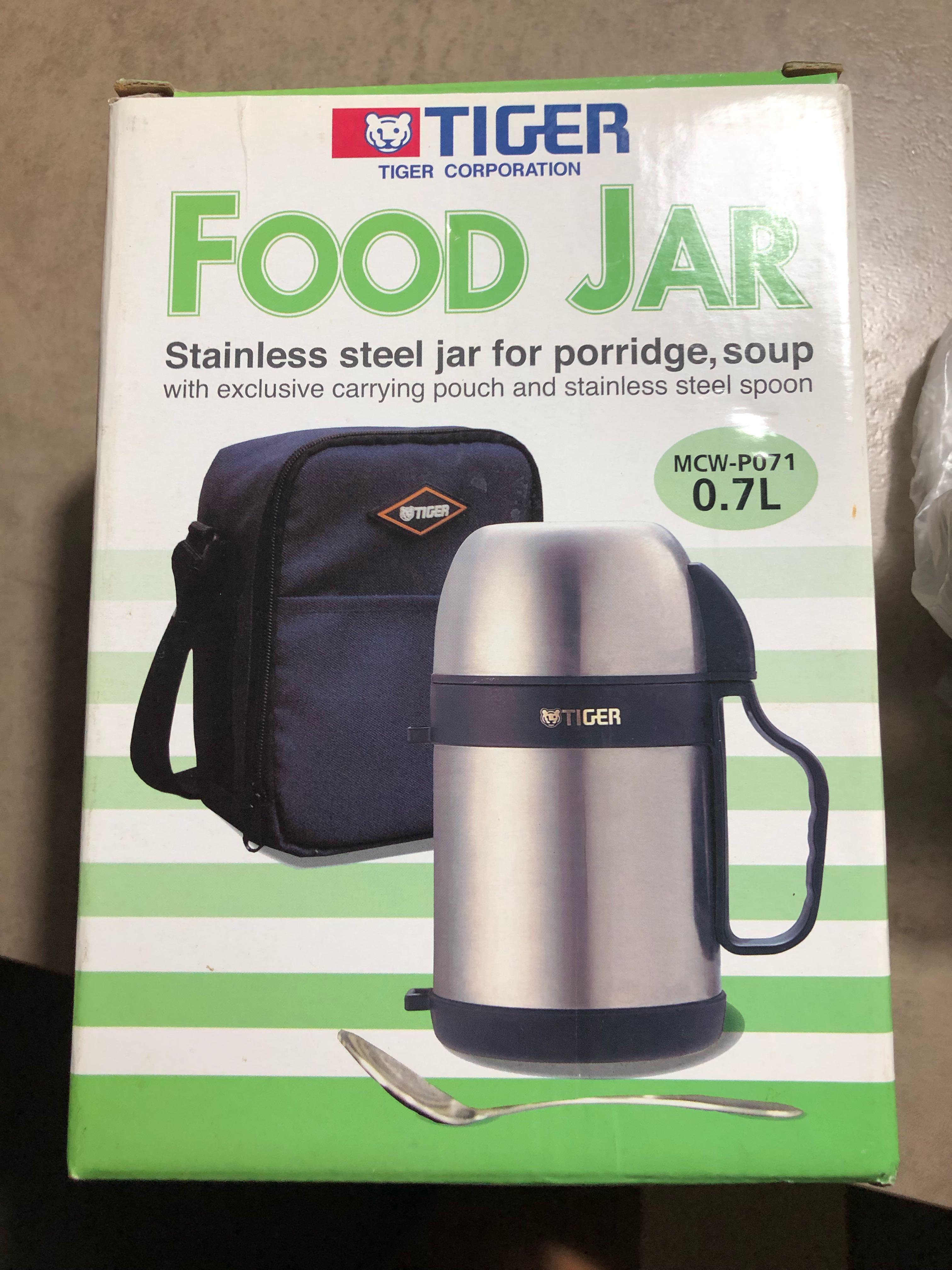 Tiger Food jar 0.7l, Furniture & Home Living, Kitchenware & Tableware ...