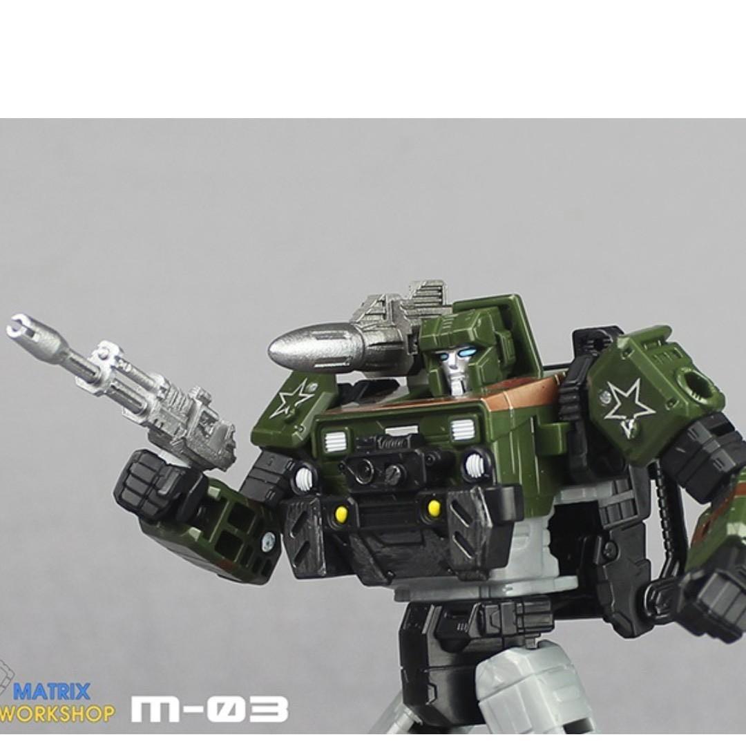 Transformers Matrix Workshop - M-03 M03 Upgrade Kit for Siege Deluxe Hound (brand new) (Please ...