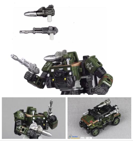Transformers Matrix Workshop - M-03 M03 Upgrade Kit for Siege Deluxe Hound (brand new) (Please ...