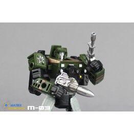 Transformers Matrix Workshop - M-03 M03 Upgrade Kit for Siege Deluxe Hound (brand new) (Please ...
