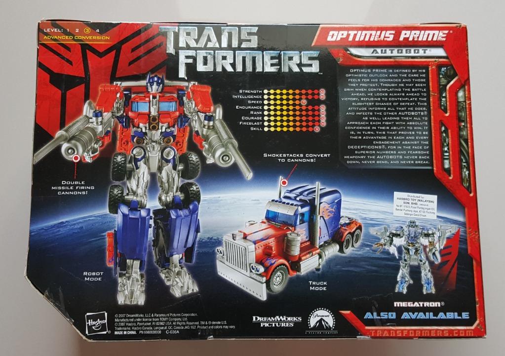 Transformers Optimus Prime (rare), Hobbies & Toys, Collectibles ...
