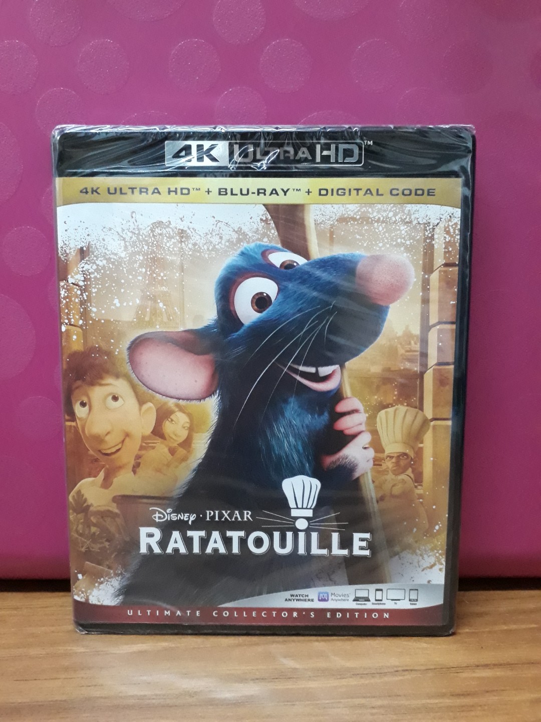 USA Blu Ray 4K UHD - Ratatouille ( Disney, Pixar, ATMOS), Music & Media ...