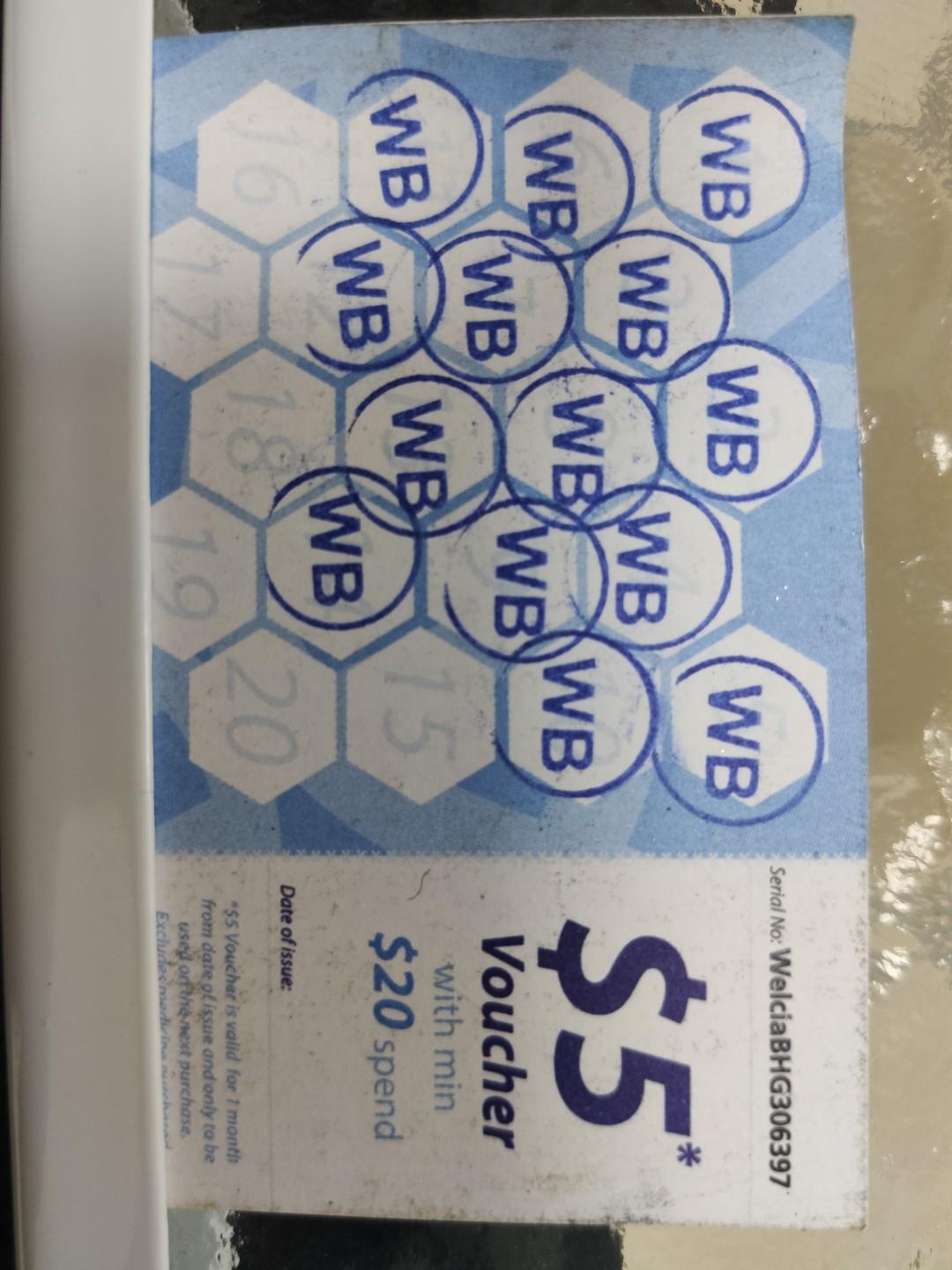 Welcia BHG voucher, Tickets & Vouchers, Vouchers on Carousell