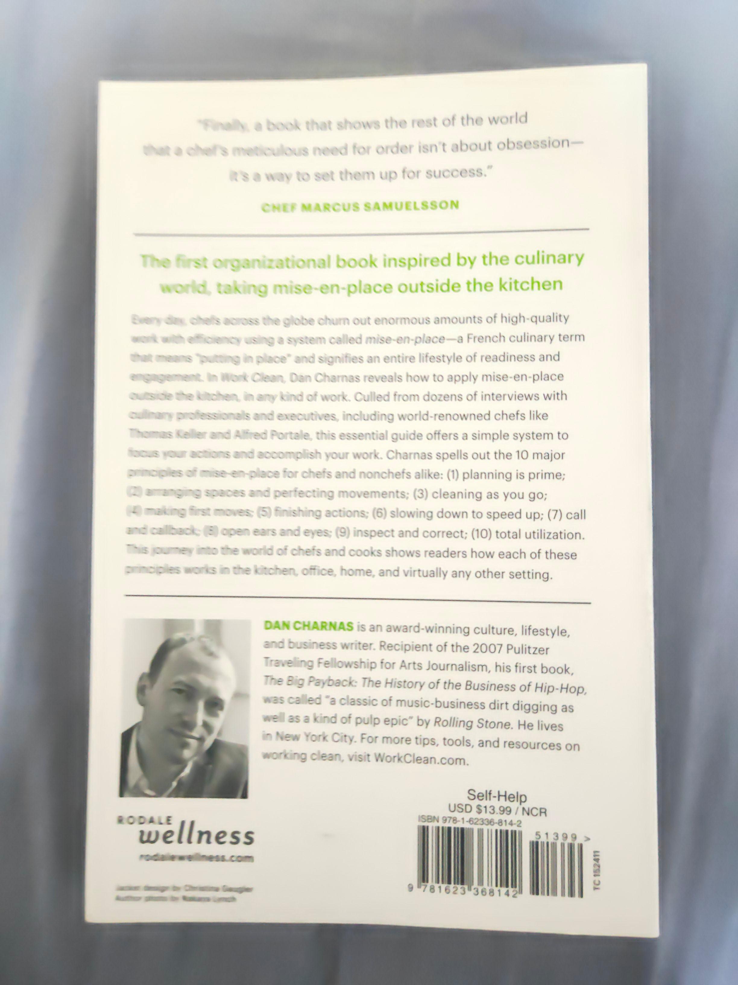 Work Clean by Dan Charnas, Hobbies & Toys, Books & Magazines, Fiction ...