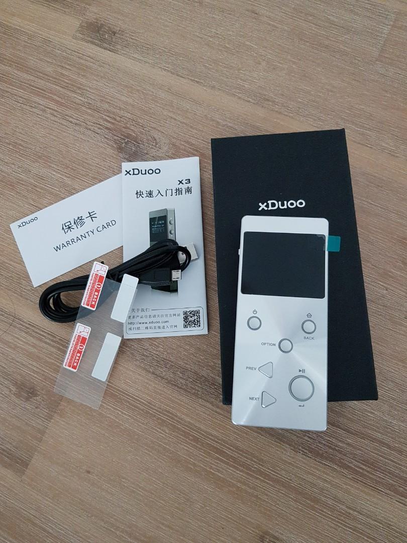 XDUOO X3 HIFI MUSIC PLAYER, Electronics, Audio on Carousell