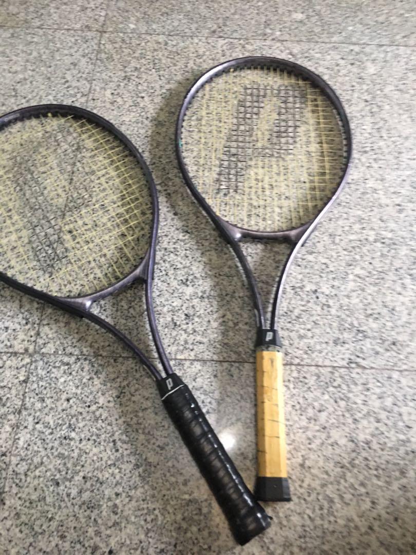 2 Prince Pro Swing Oversize Tennis Racket, Sports Equipment, Sports ...