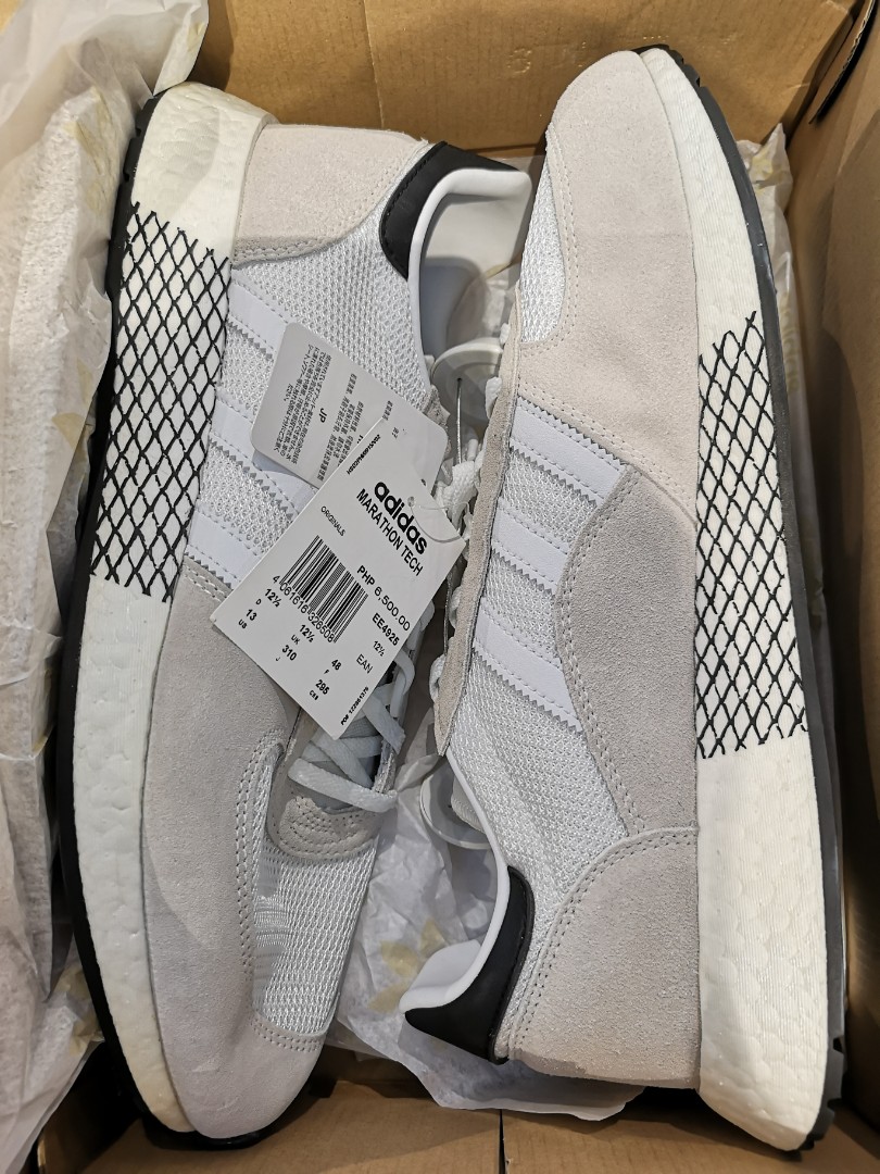 Adidas Marathon Tech Boost Size 13, Men's Fashion, Footwear, Sneakers ...