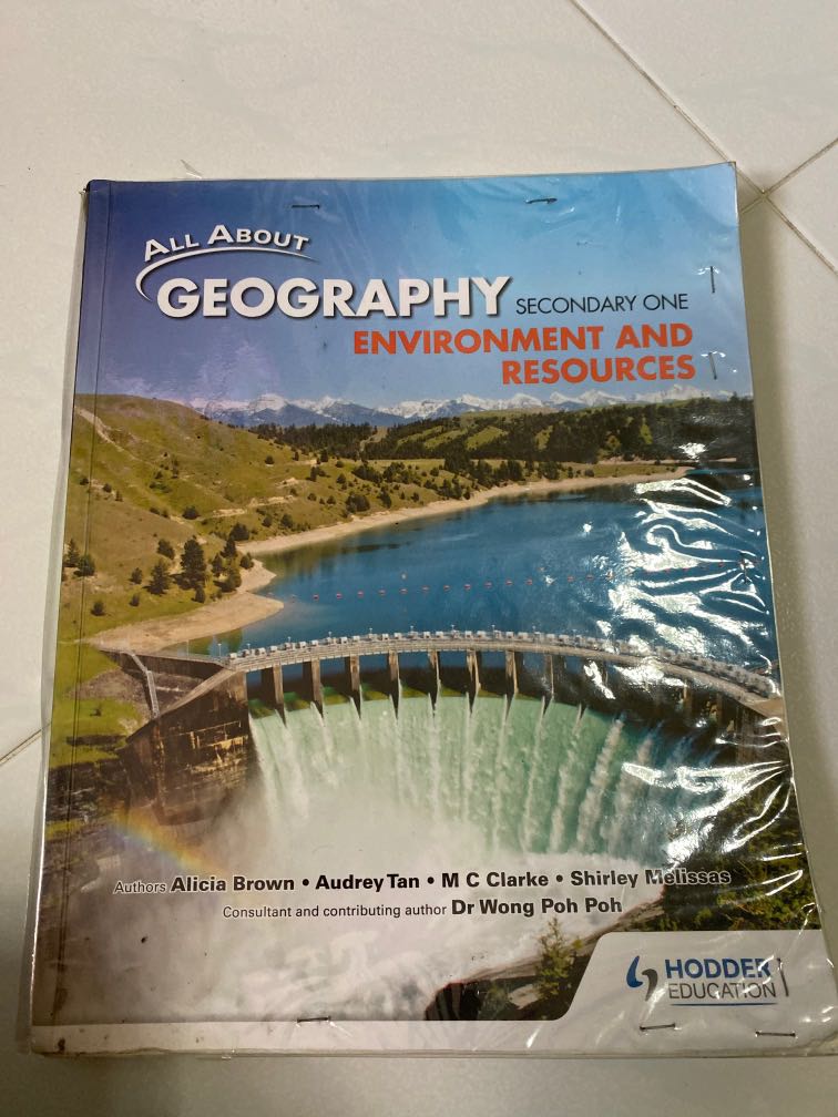 All about geography Textbook secondary one, Hobbies & Toys, Books ...