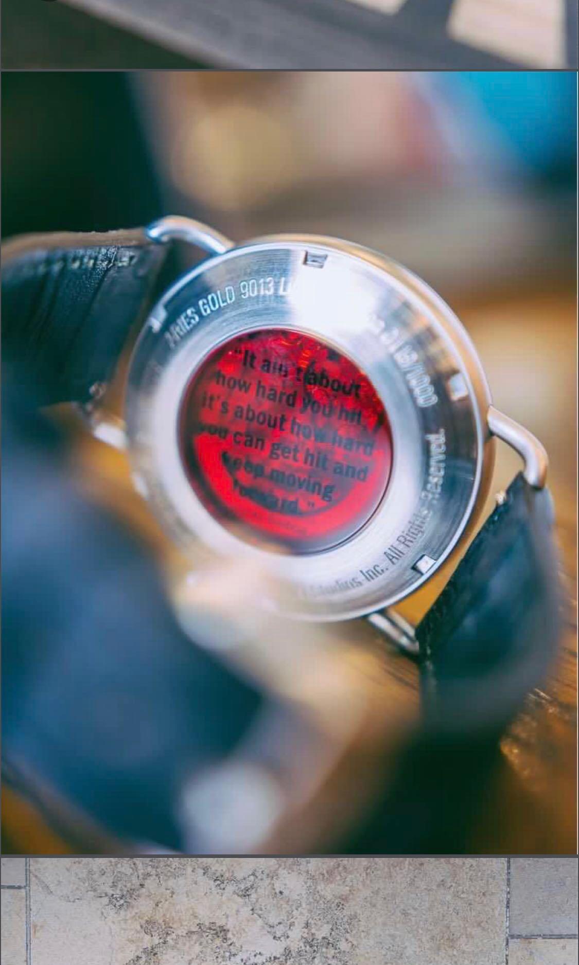 Aries Gold x Rocky automatic watch, Men's Fashion, Watches ...