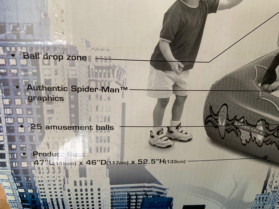 Ball Pit Marvel Spider Man with free 100 balls FREE, Hobbies & Toys ...