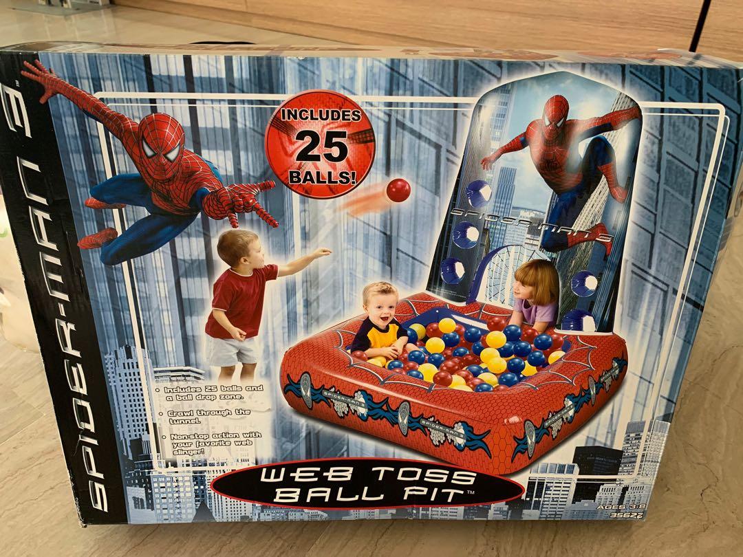 Ball Pit Marvel Spider Man with free 100 balls FREE, Hobbies & Toys ...