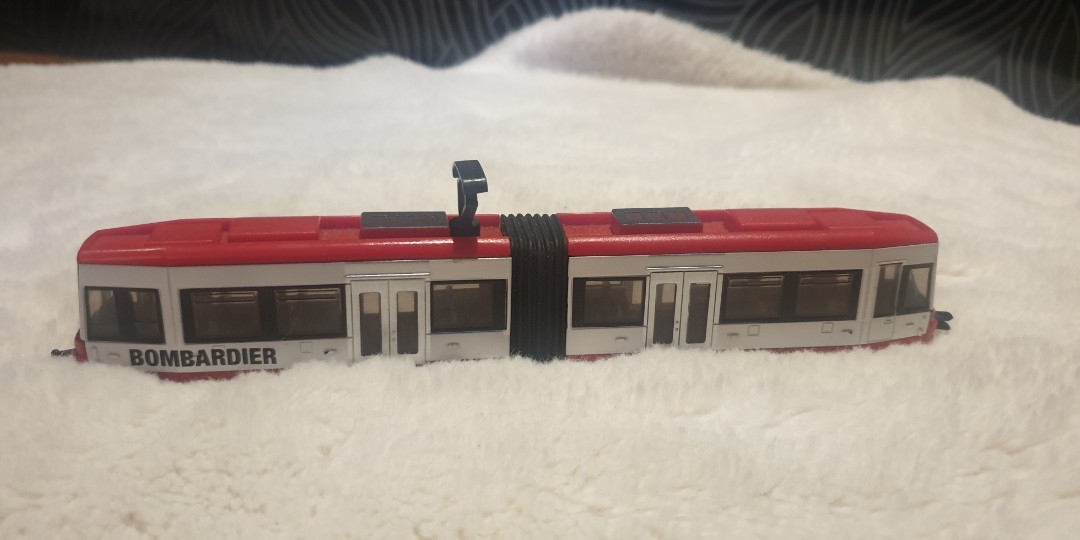 BOMBARDIER TRAM TOY, Hobbies & Toys, Toys & Games on Carousell