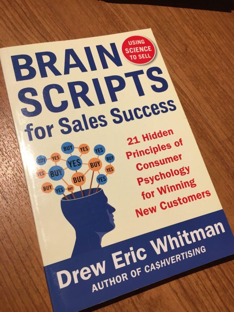 Brain Scripts for Sales Success by Drew Eric Whitman, Hobbies & Toys ...