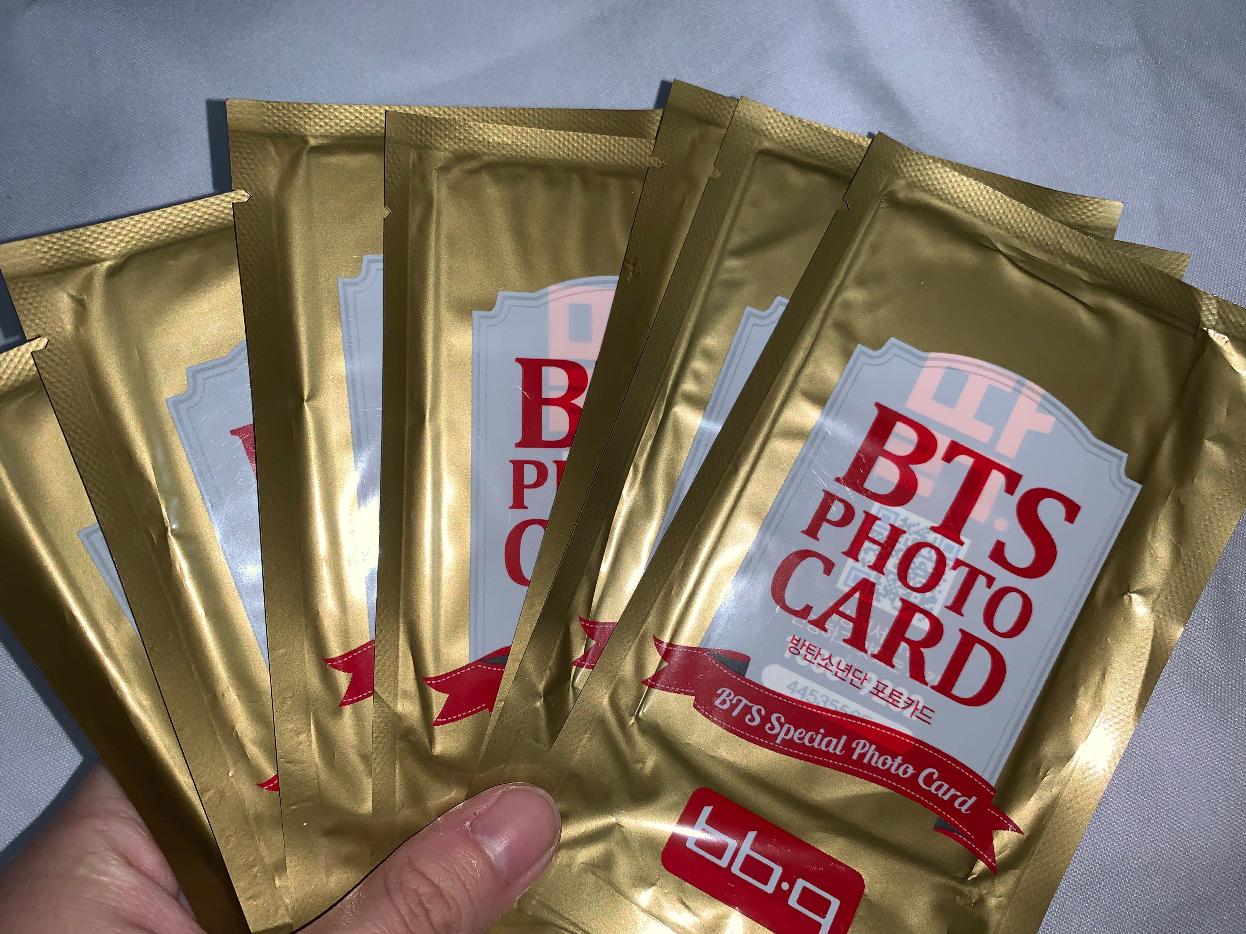 AUTHENTIC BTS BBQ jungkook special offical photocards, Hobbies & Toys ...