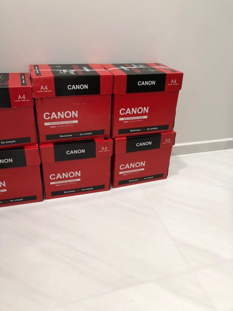 Canon A4 80gsm High Grade Copier Paper, Computers & Tech, Printers ...