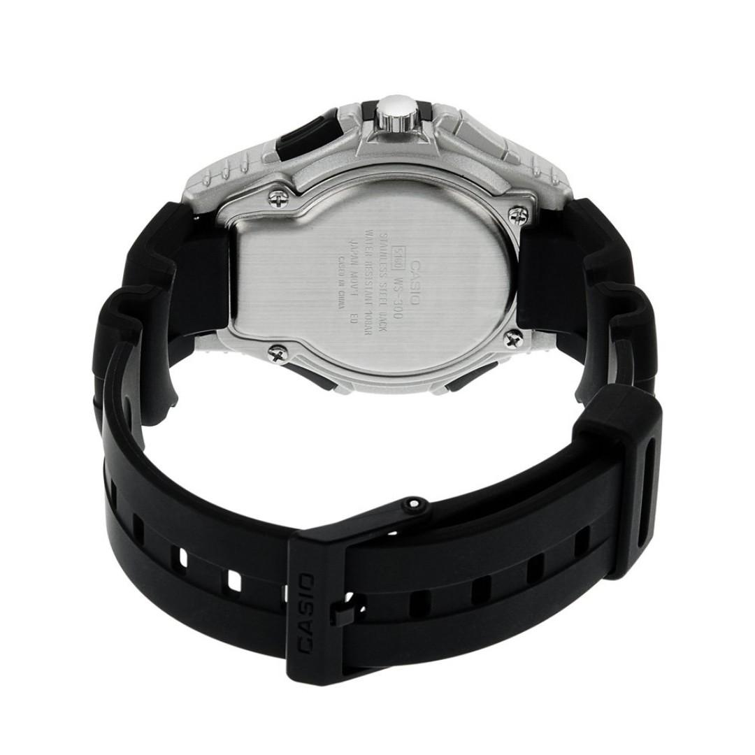 Casio Analog Digital WS-300-1BV Watch, 名牌, 手錶 - Carousell