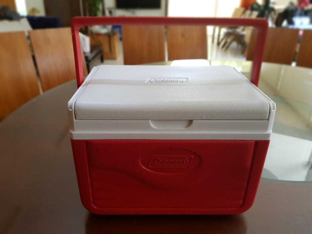 Coleman Cooler Box - Red Color, Furniture & Home Living, Kitchenware ...