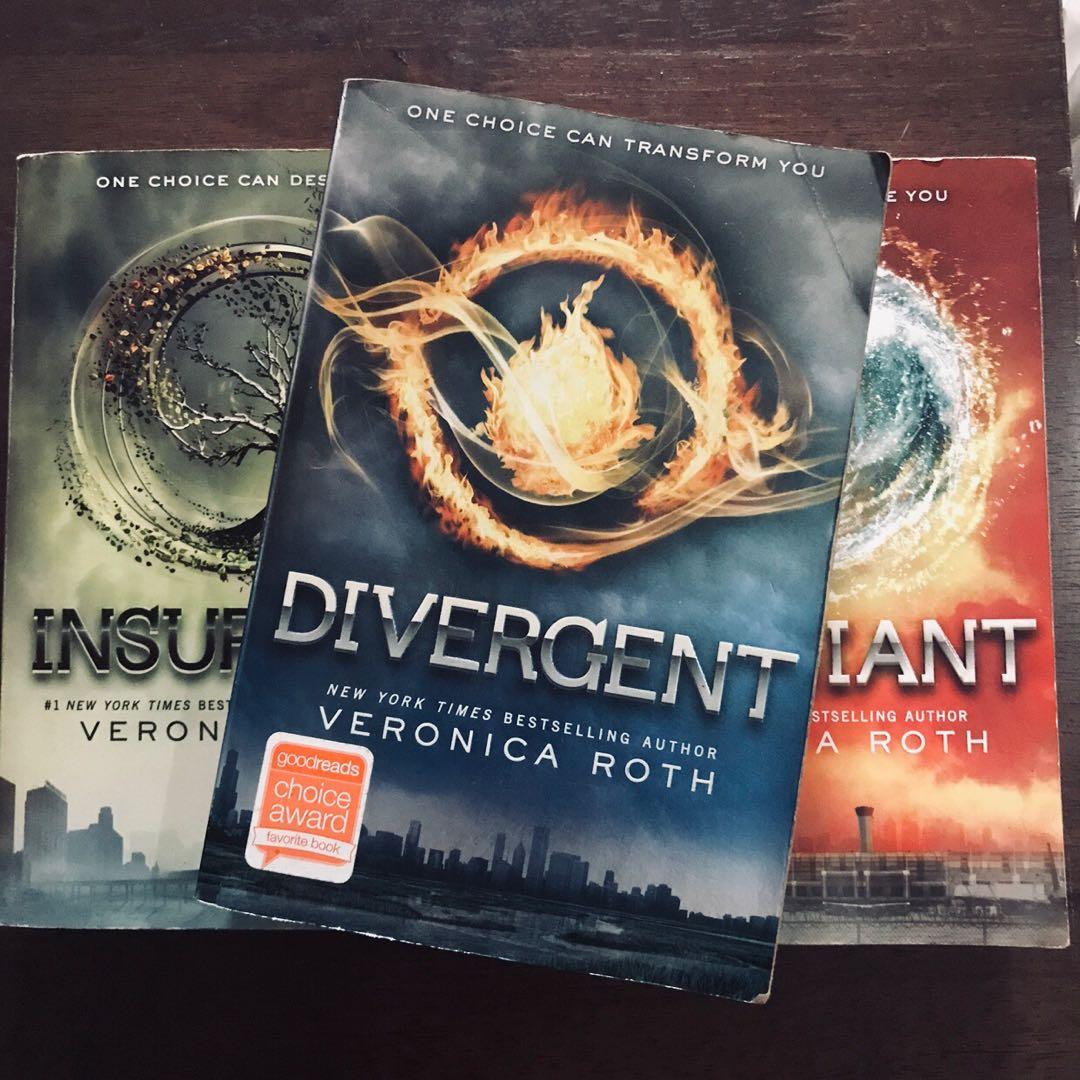 Divergent Series by Veronica Roth COMPLETE BOOK SET, Hobbies & Toys ...