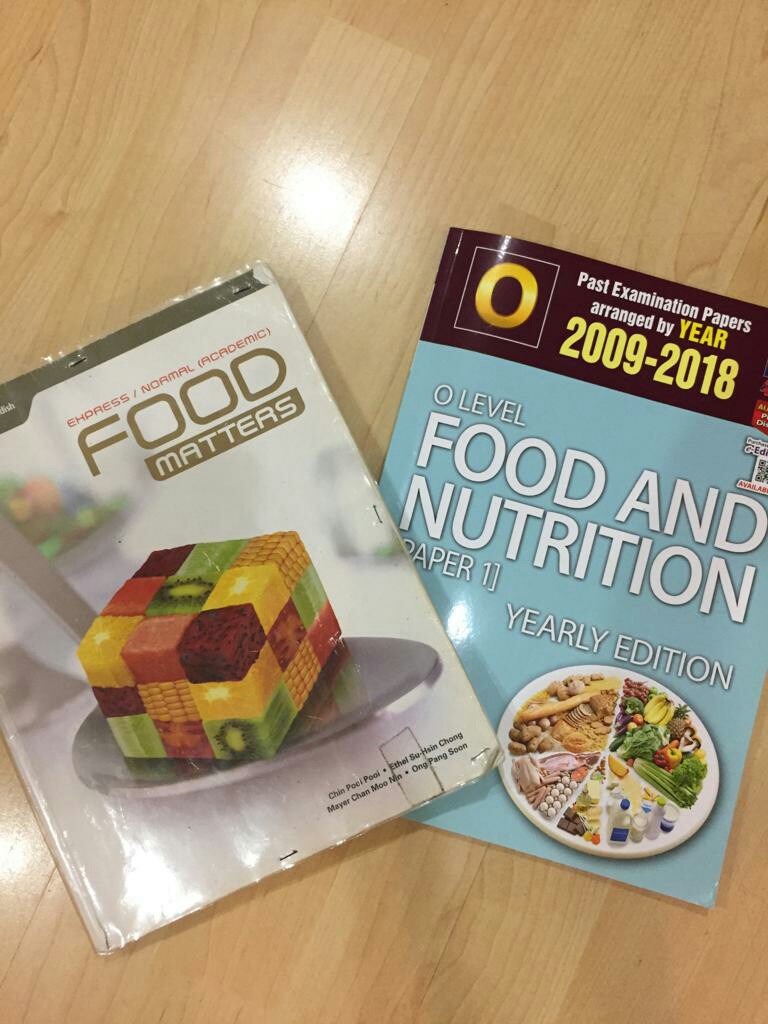 food matters (exp / na) textbook + o level food and nutrition [paper 1 ...