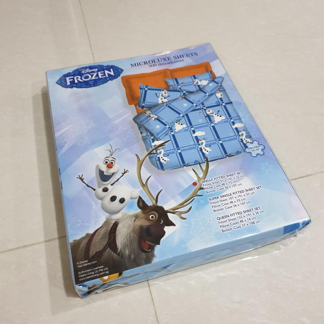 Frozen Olaf Bed Sheets