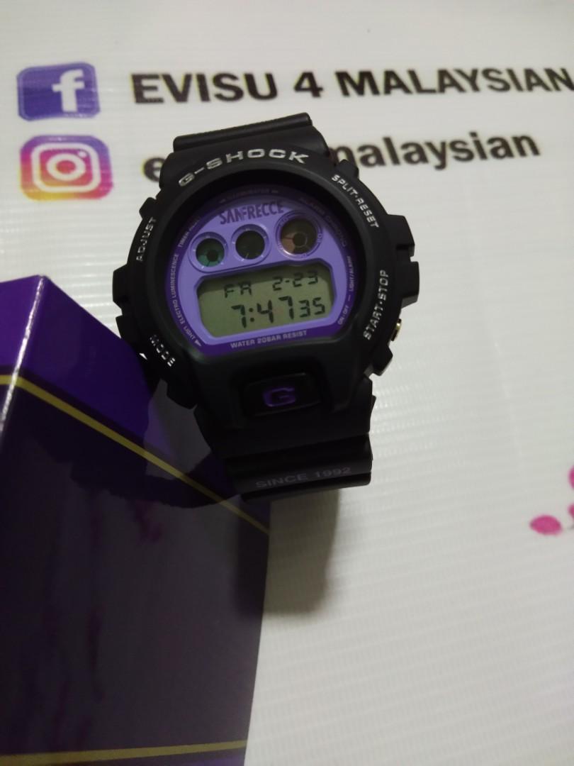 G-SHOCK DW6900 SANFRECCE HIROSHIMA, Men's Fashion, Watches ...
