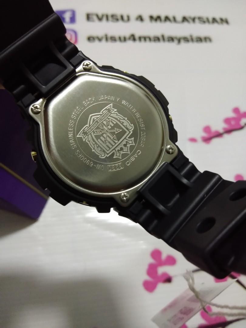 G-SHOCK DW6900 SANFRECCE HIROSHIMA, Men's Fashion, Watches ...