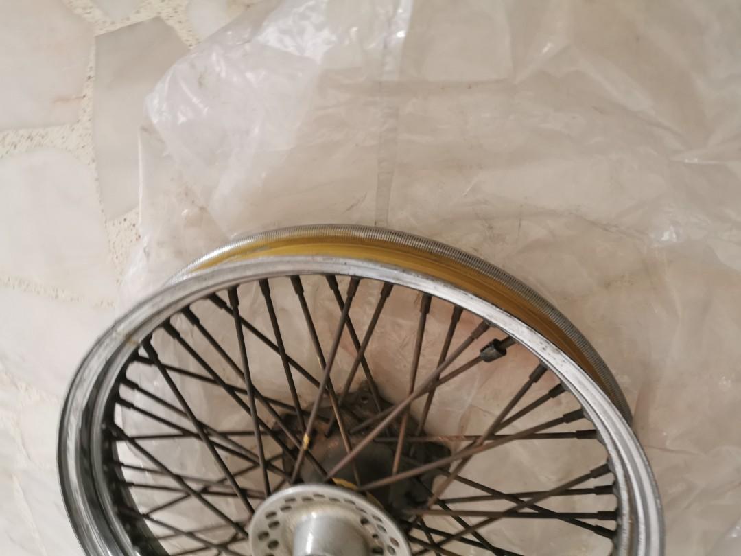 Honda bike steed rim. Front rim., Motorcycles, Motorcycle Accessories ...