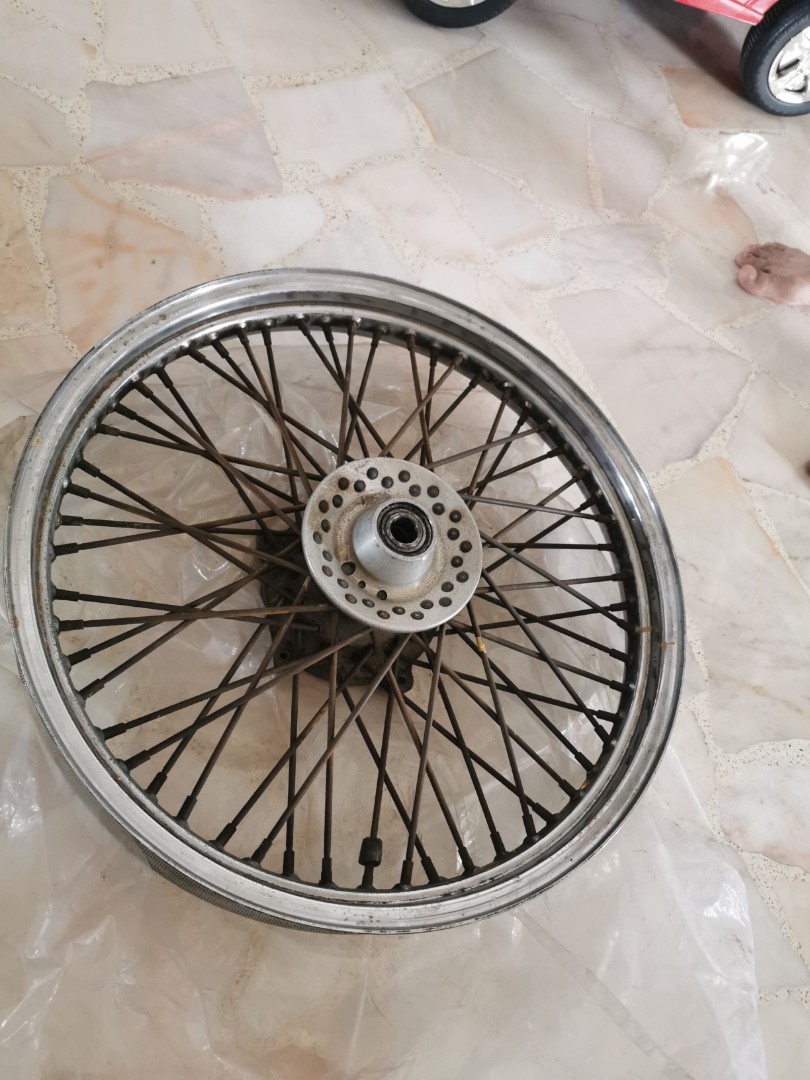 Honda bike steed rim. Front rim., Motorcycles, Motorcycle Accessories ...